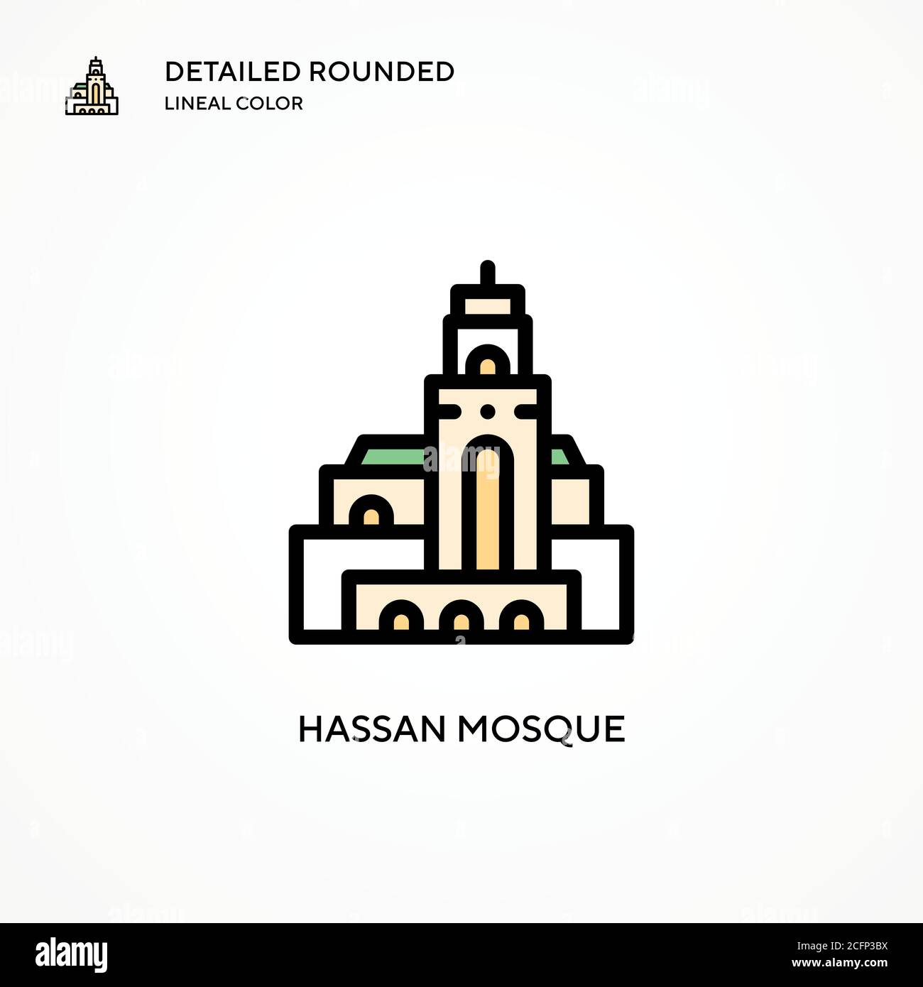 Culture sultan hassan mosque Stock Vector Images - Alamy