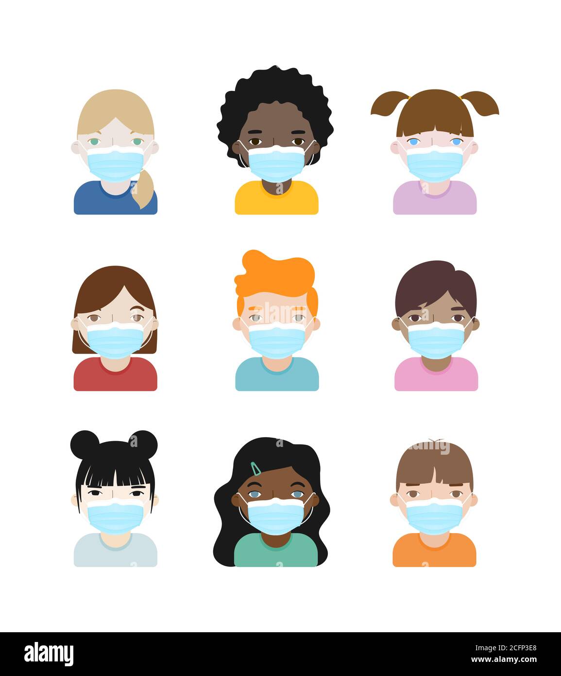 Males multicultural Stock Vector Images - Alamy