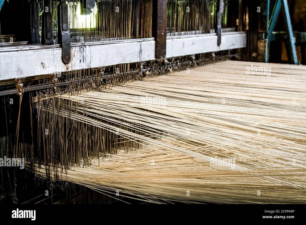 Johannesburg, South Africa - October 16, 2012: Cotton Thread lines for ...