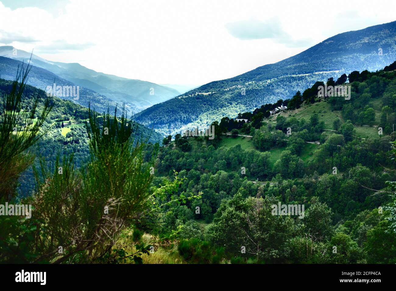 Hiking in the Pyrenees Stock Photo - Alamy