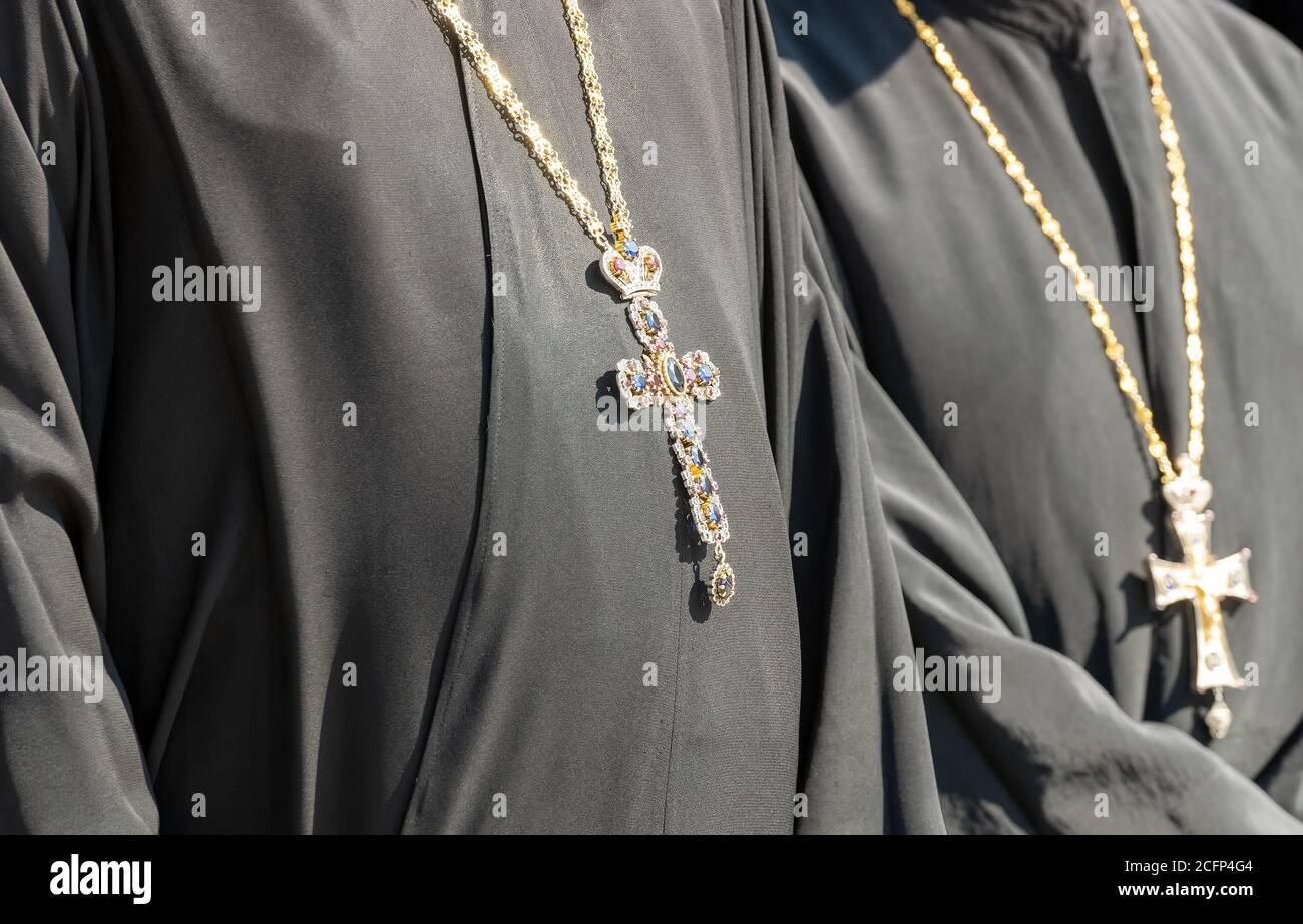 Cross neck religion hi-res stock photography and images - Alamy