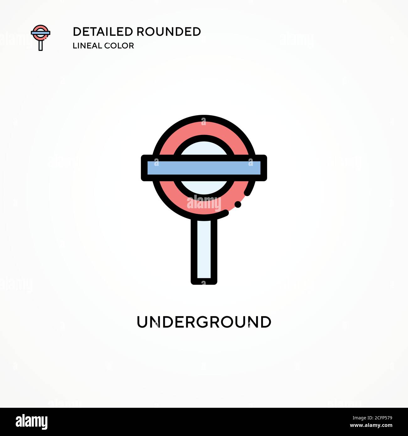 London Underground Sign Template