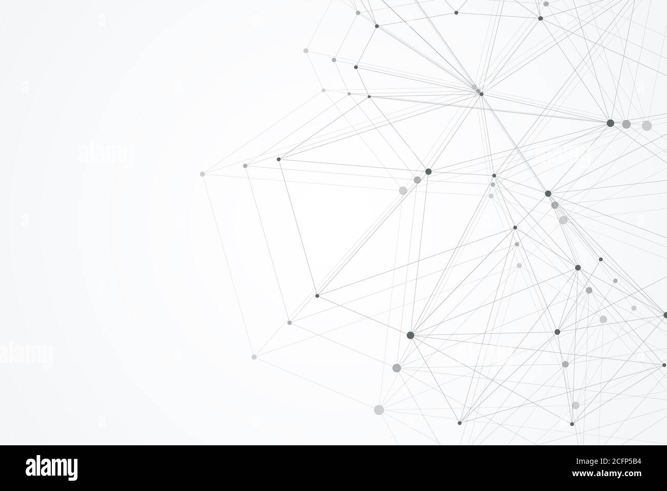 Global network connections with points and lines. Wireframe background ...