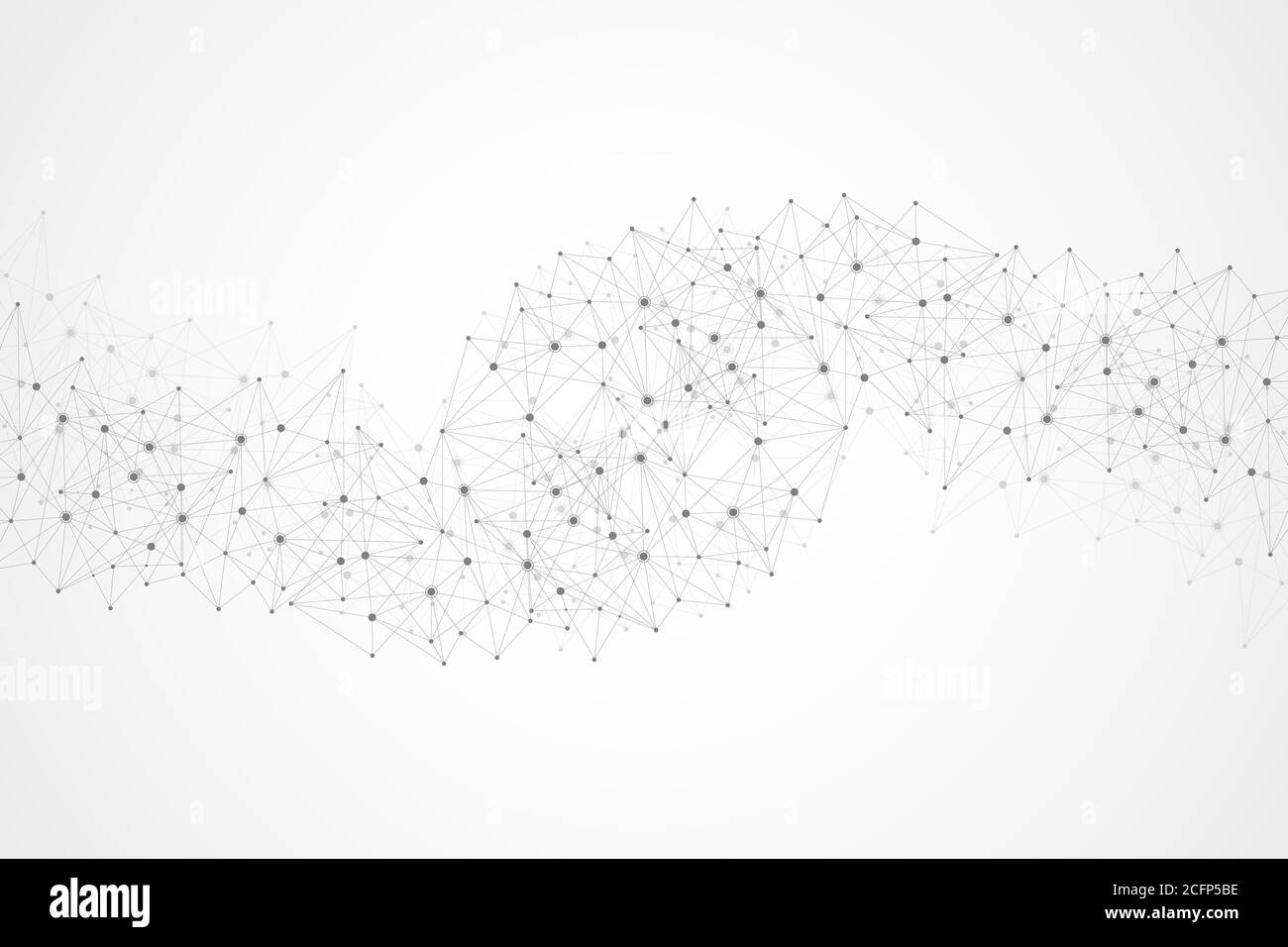 Global network connections with points and lines. Wireframe background ...
