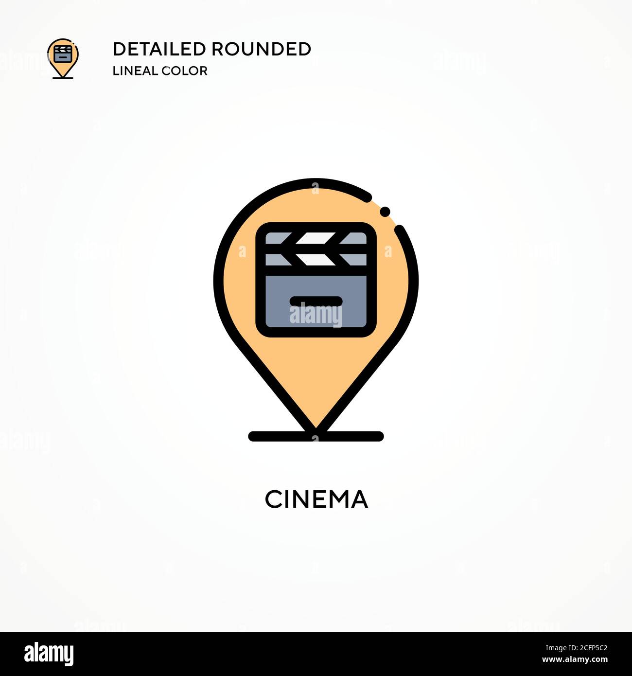 Cinema seat modern screen Cut Out Stock Images & Pictures - Alamy