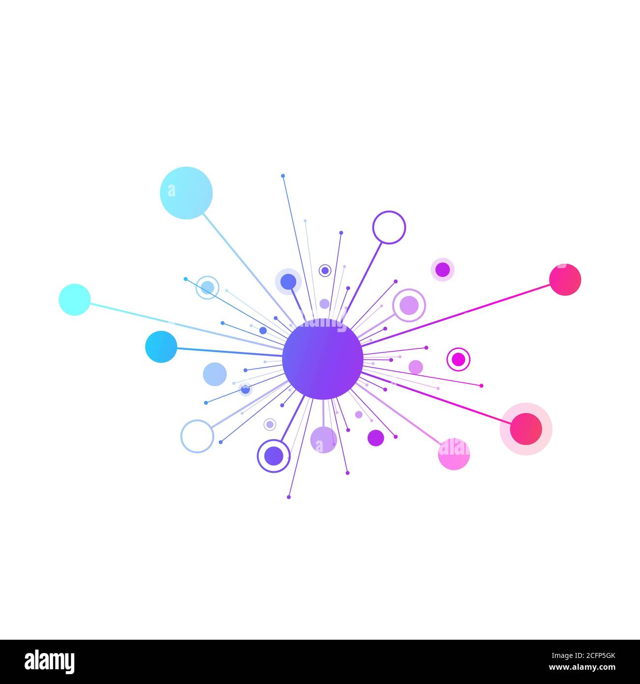 Science genetics logo, molecule, DNA helix. Genetic analysis, research ...