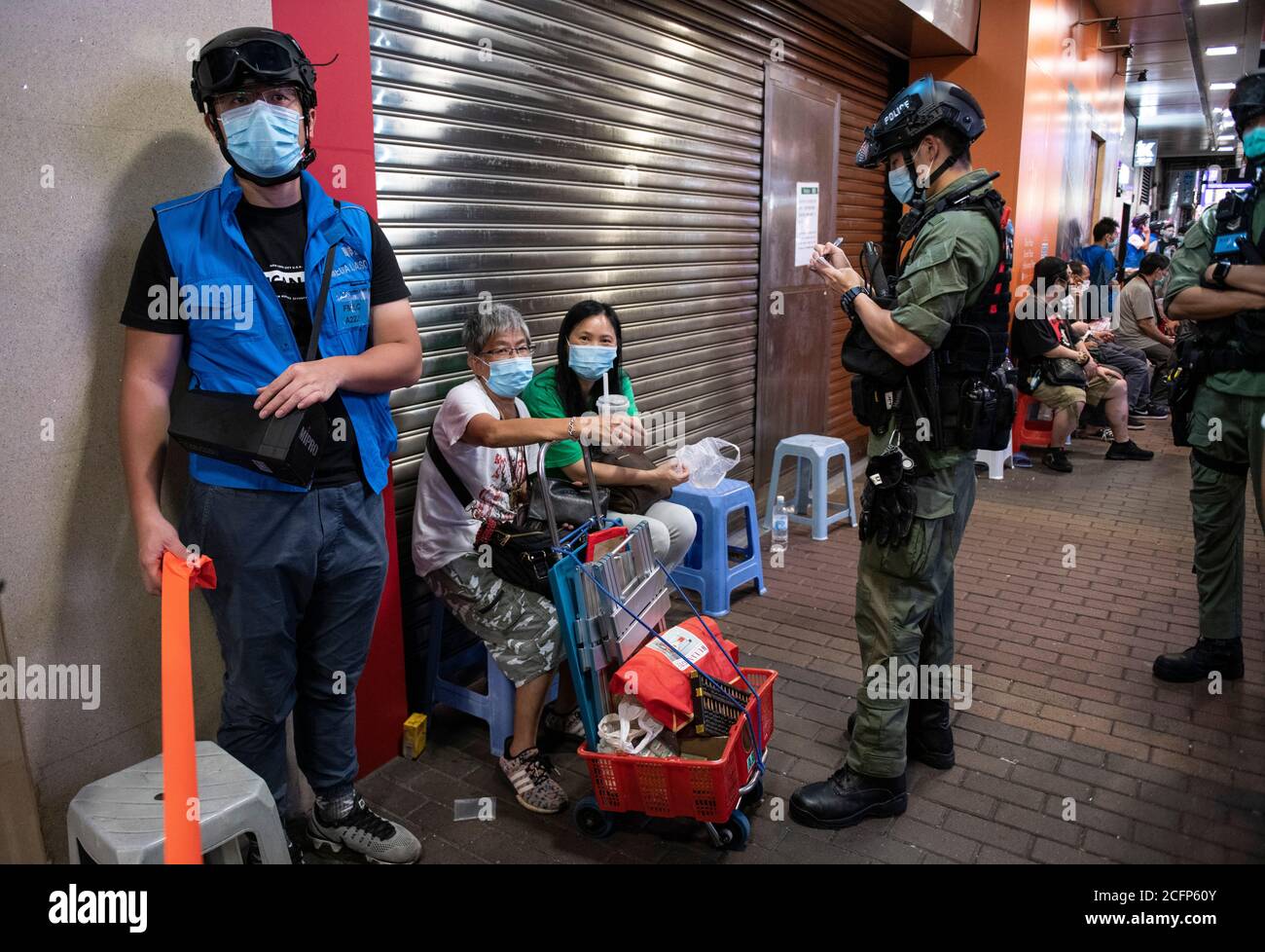 HONG KONG,HONG KONG SAR,CHINA: SEPTEMBER 6th 2020. On what would have ...