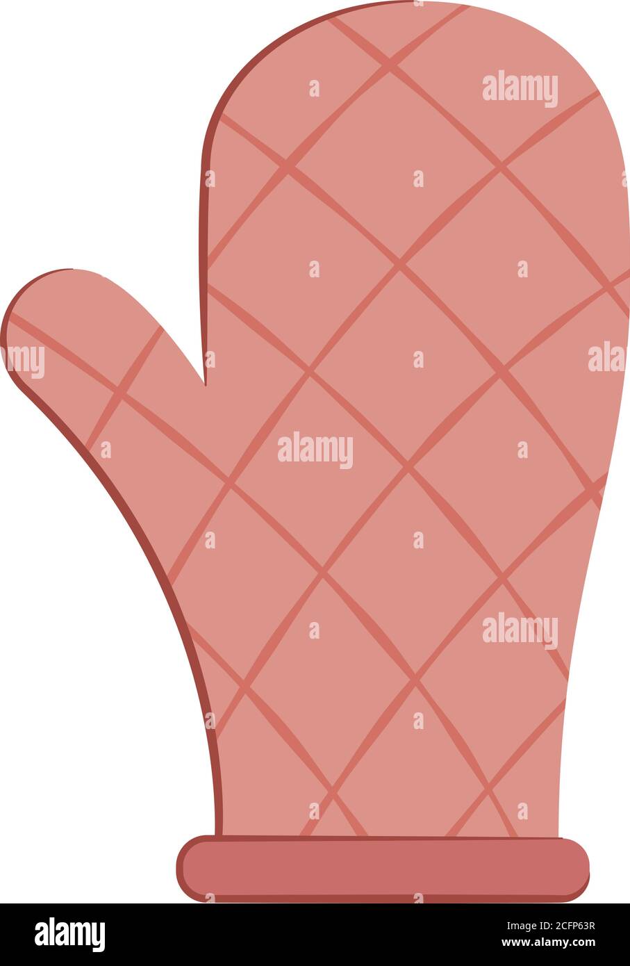 Retro style illustration of a kitchen glove Stock Vector Image & Art ...