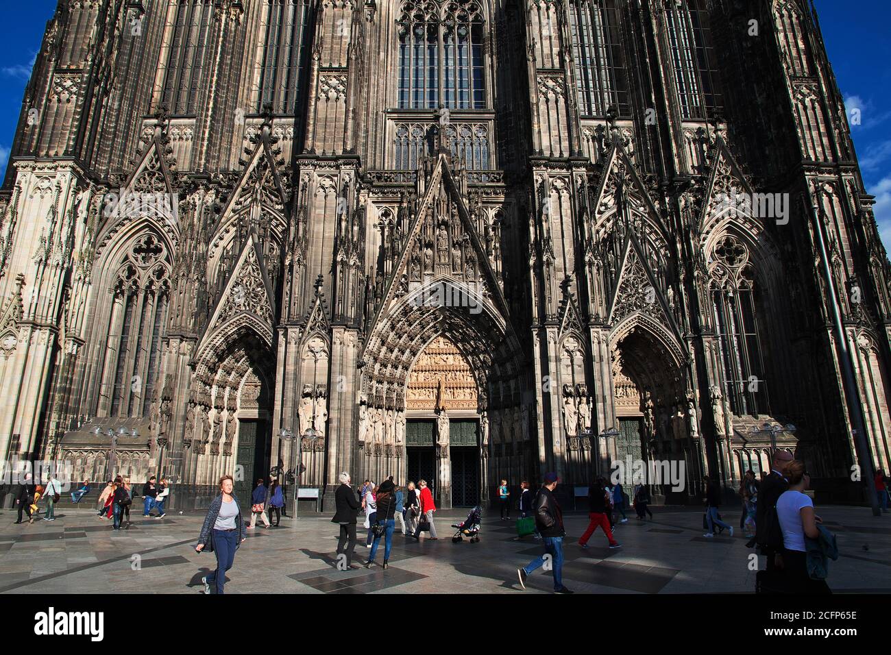 Ancient Cologne Cathedral in Germany Stock Photo - Alamy