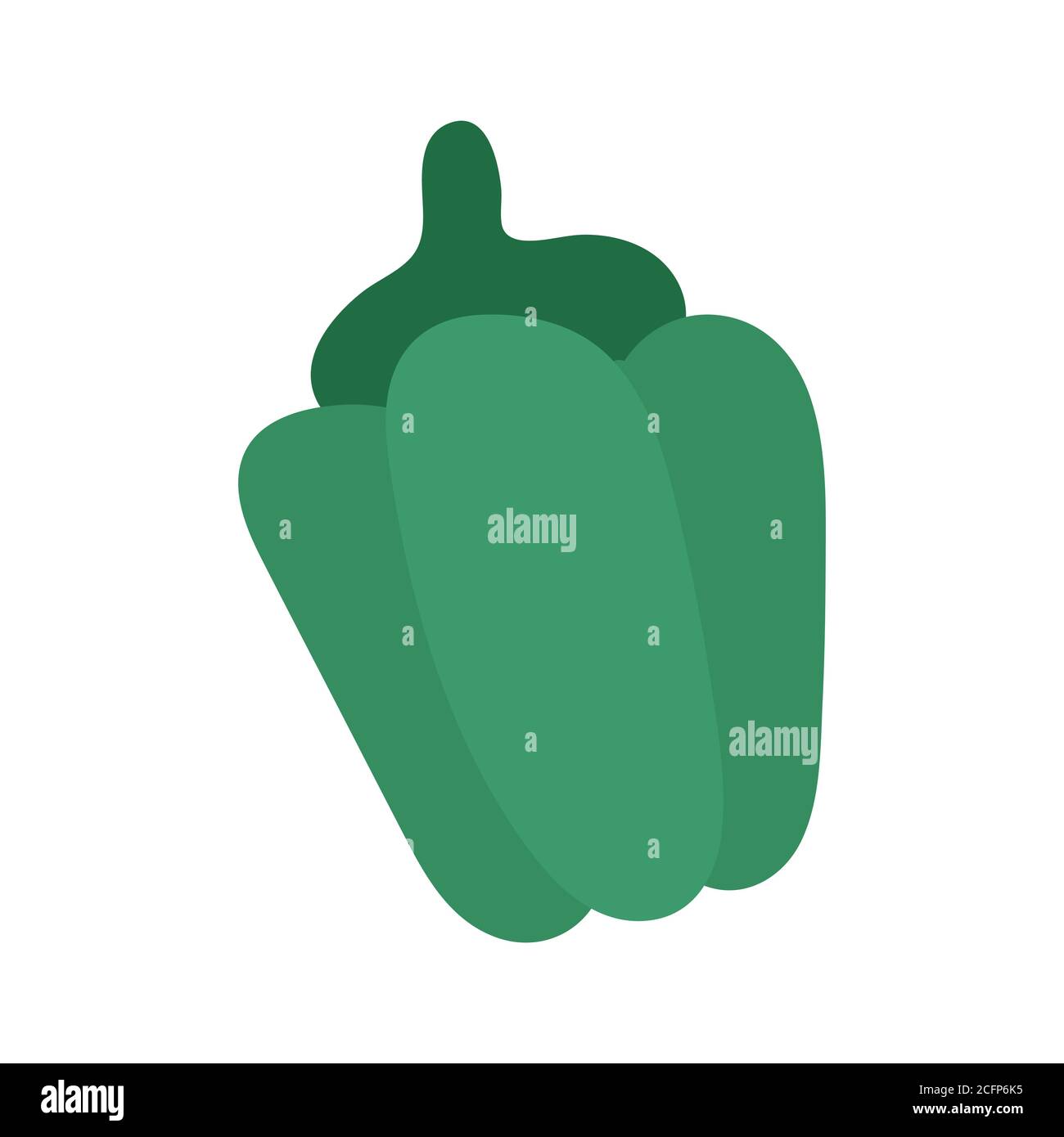 Green chili fruit in Stock Vector Images - Alamy