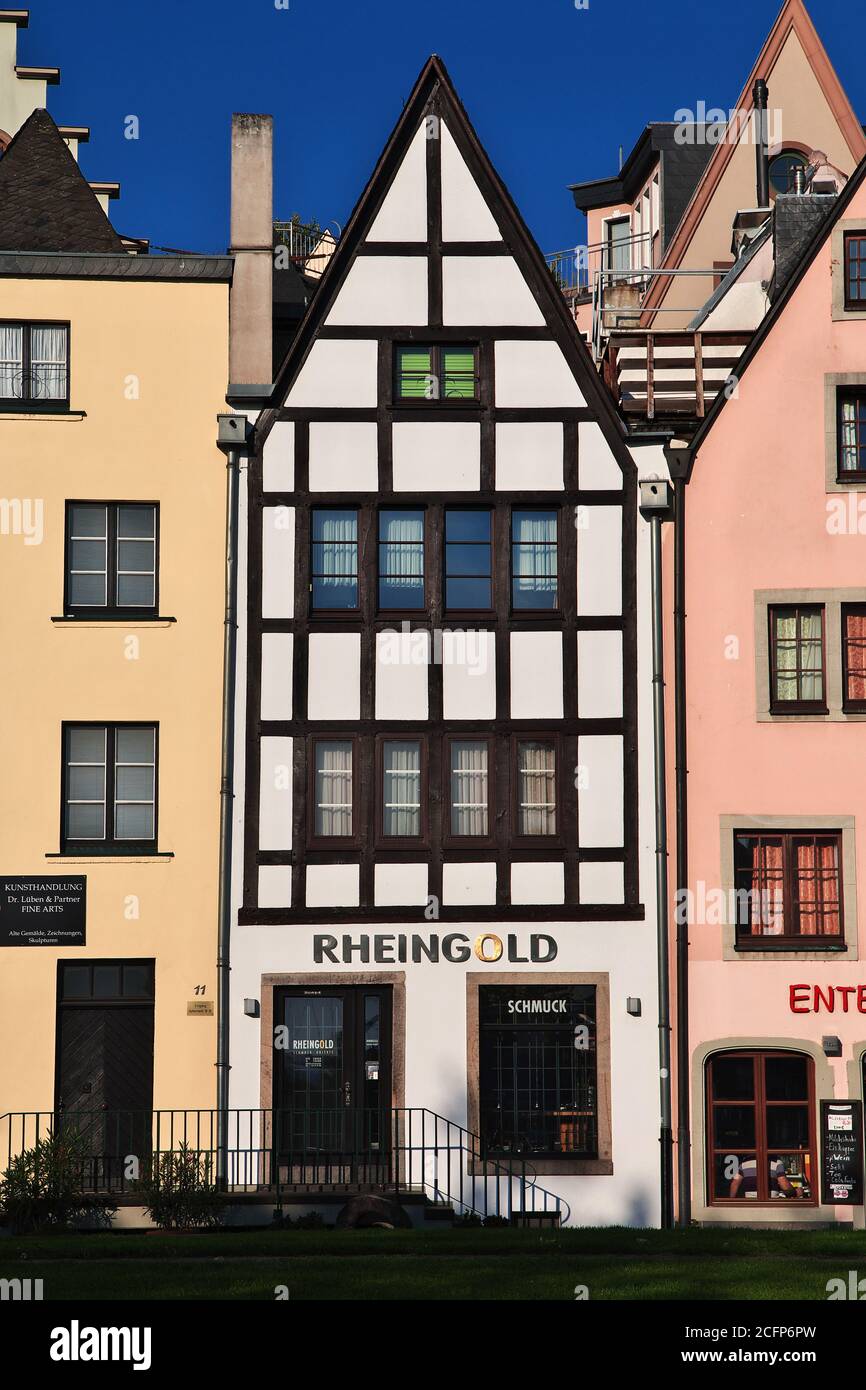 The vintage house, Cologne, Germany Stock Photo - Alamy