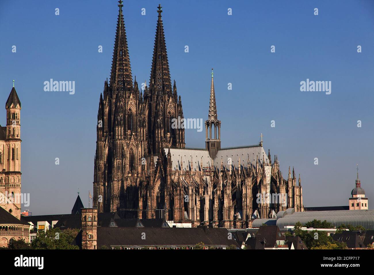 Ancient Cologne Cathedral in Germany Stock Photo - Alamy