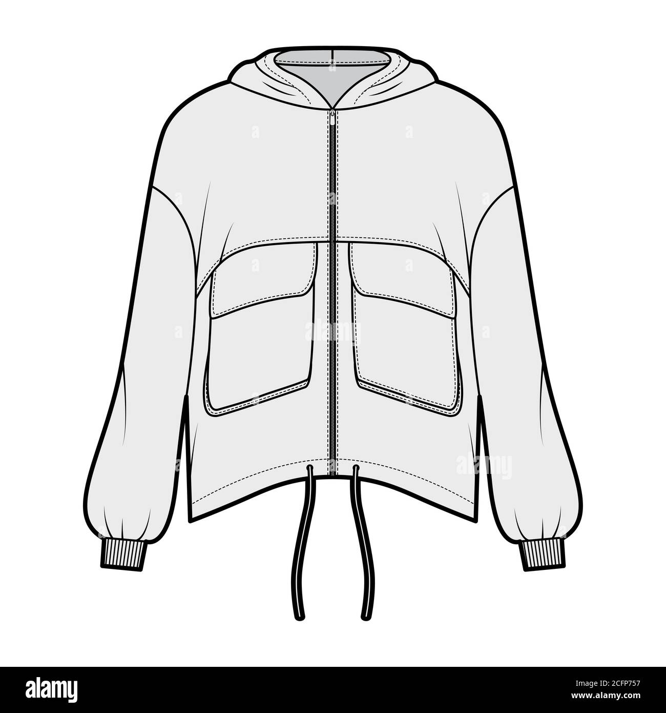 Paneled jacket Stock Vector Images - Alamy