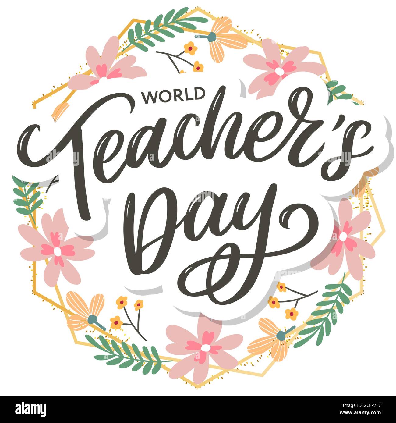 Teachers Day Greeting Cards Poster
