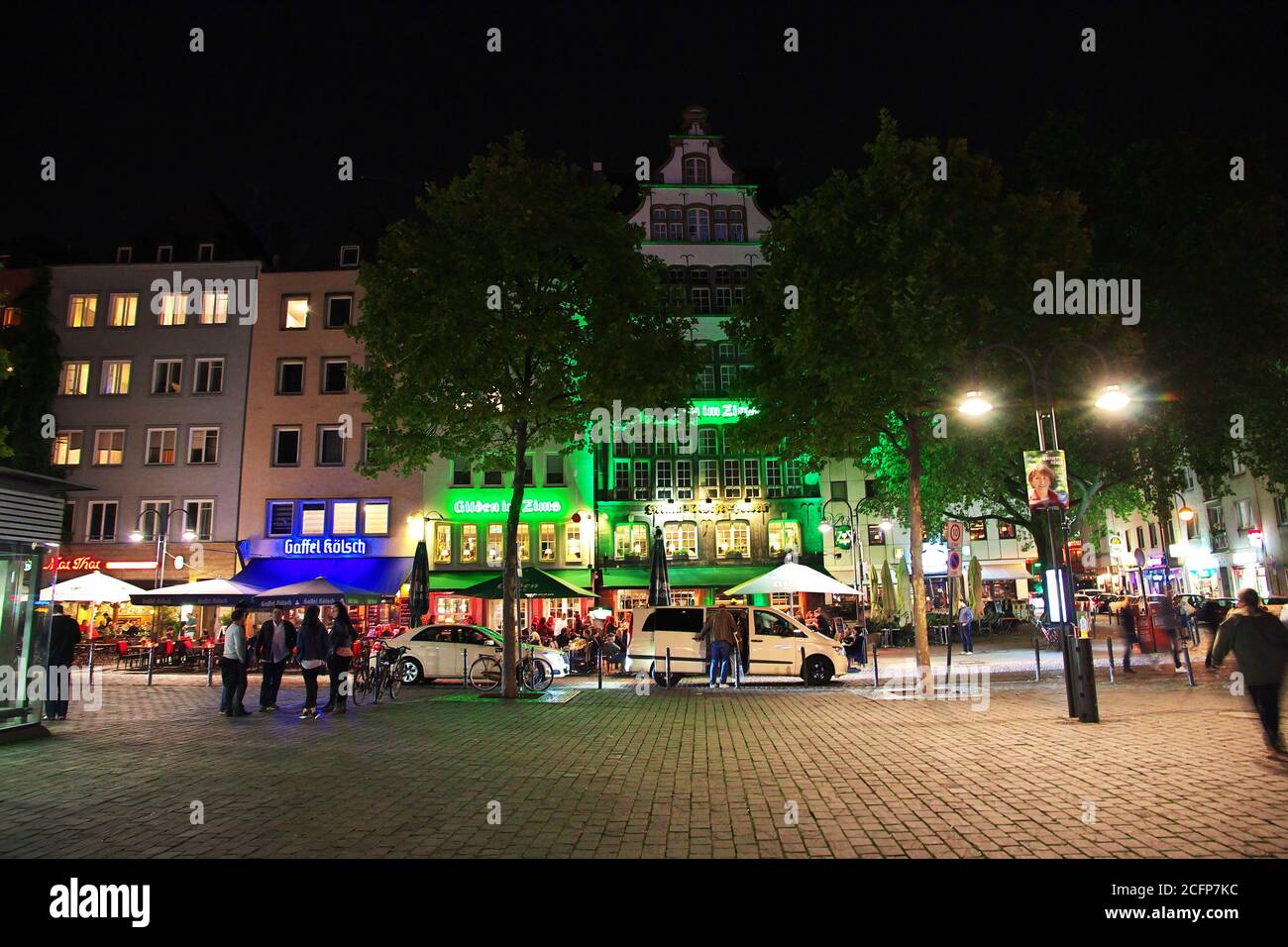 The park, Cologne, Germany Stock Photo - Alamy