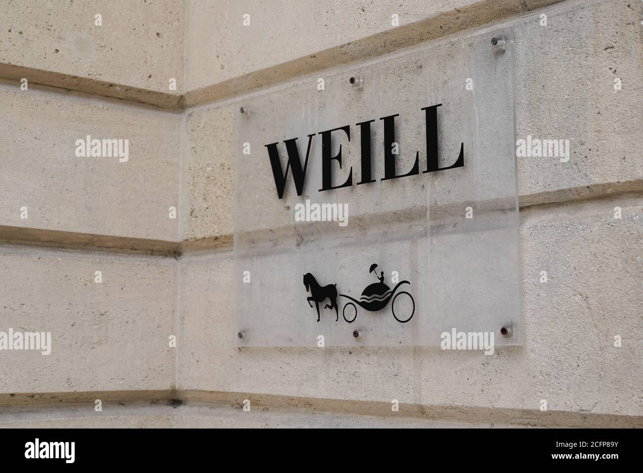 Weill logo hi-res stock photography and images - Alamy