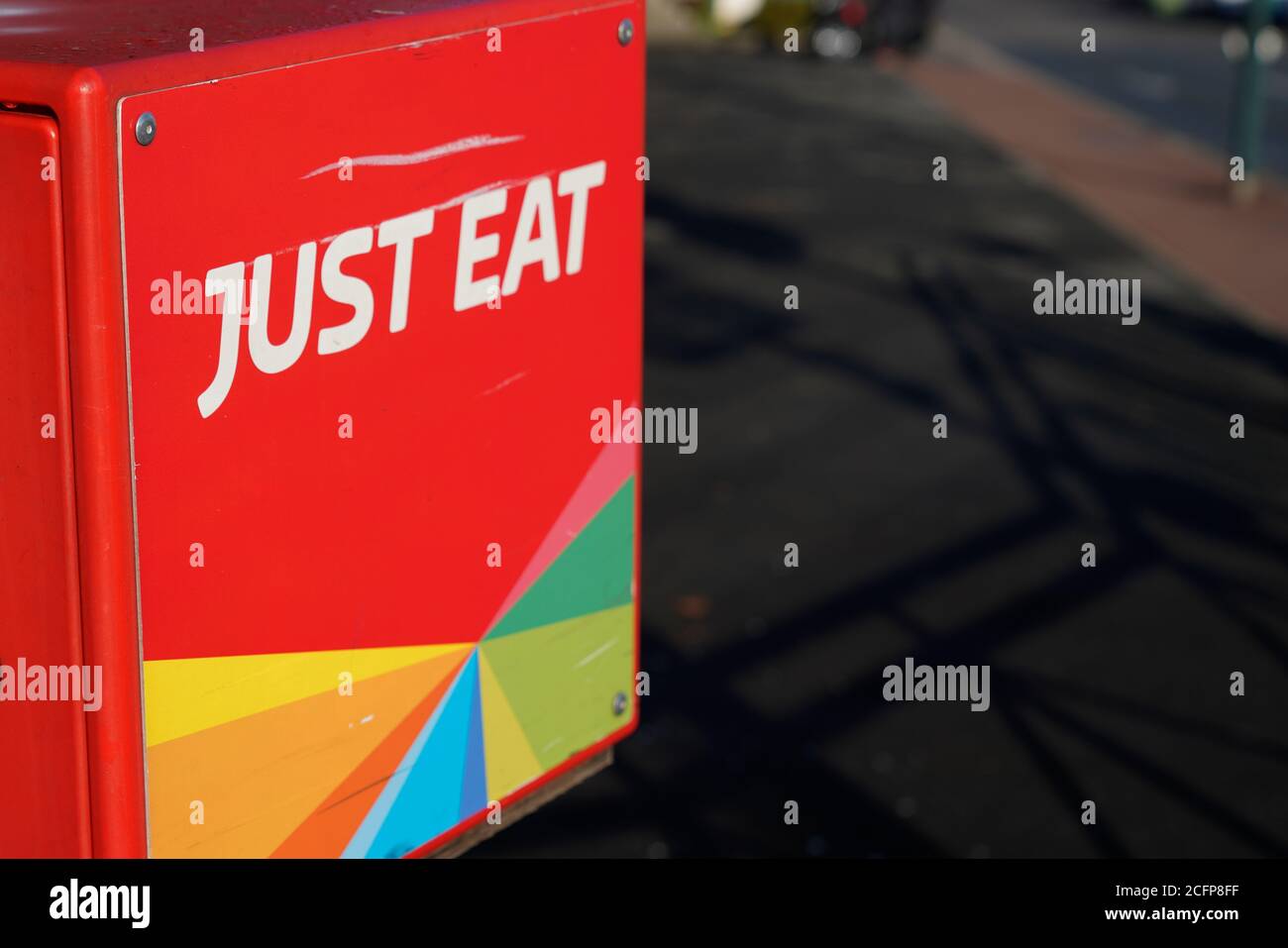 Just eat logo hi-res stock photography and images - Alamy