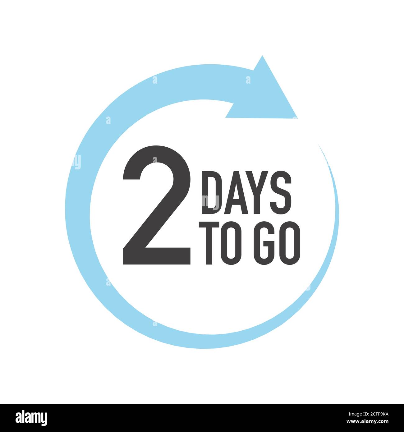 Only 2 days vector vectors hi-res stock photography and images - Alamy