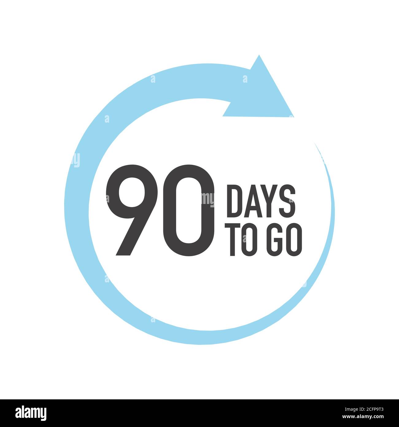 Four days go timer Cut Out Stock Images & Pictures - Alamy