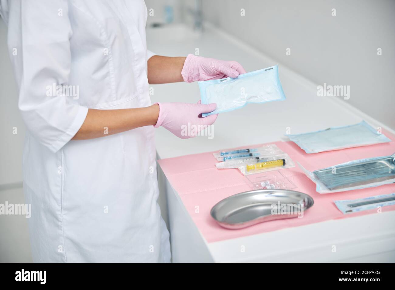 Preparing for medical procedure hi-res stock photography and images - Alamy