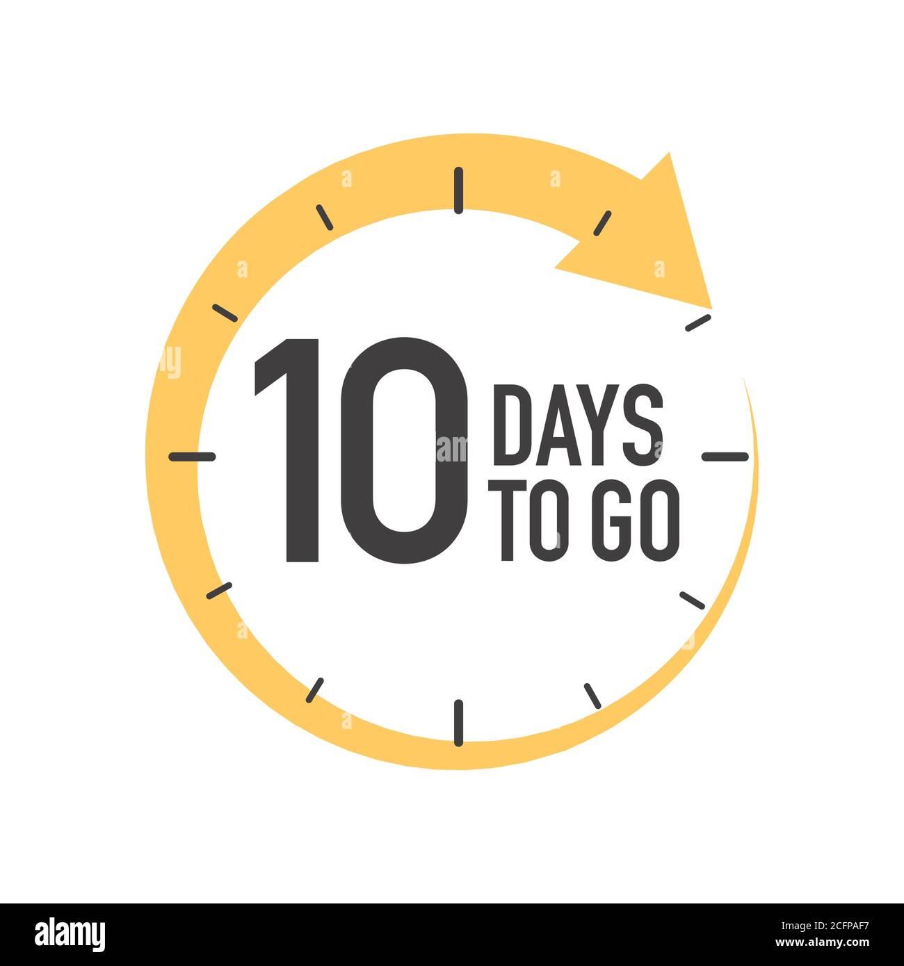 Last ten days Cut Out Stock Images & Pictures - Alamy