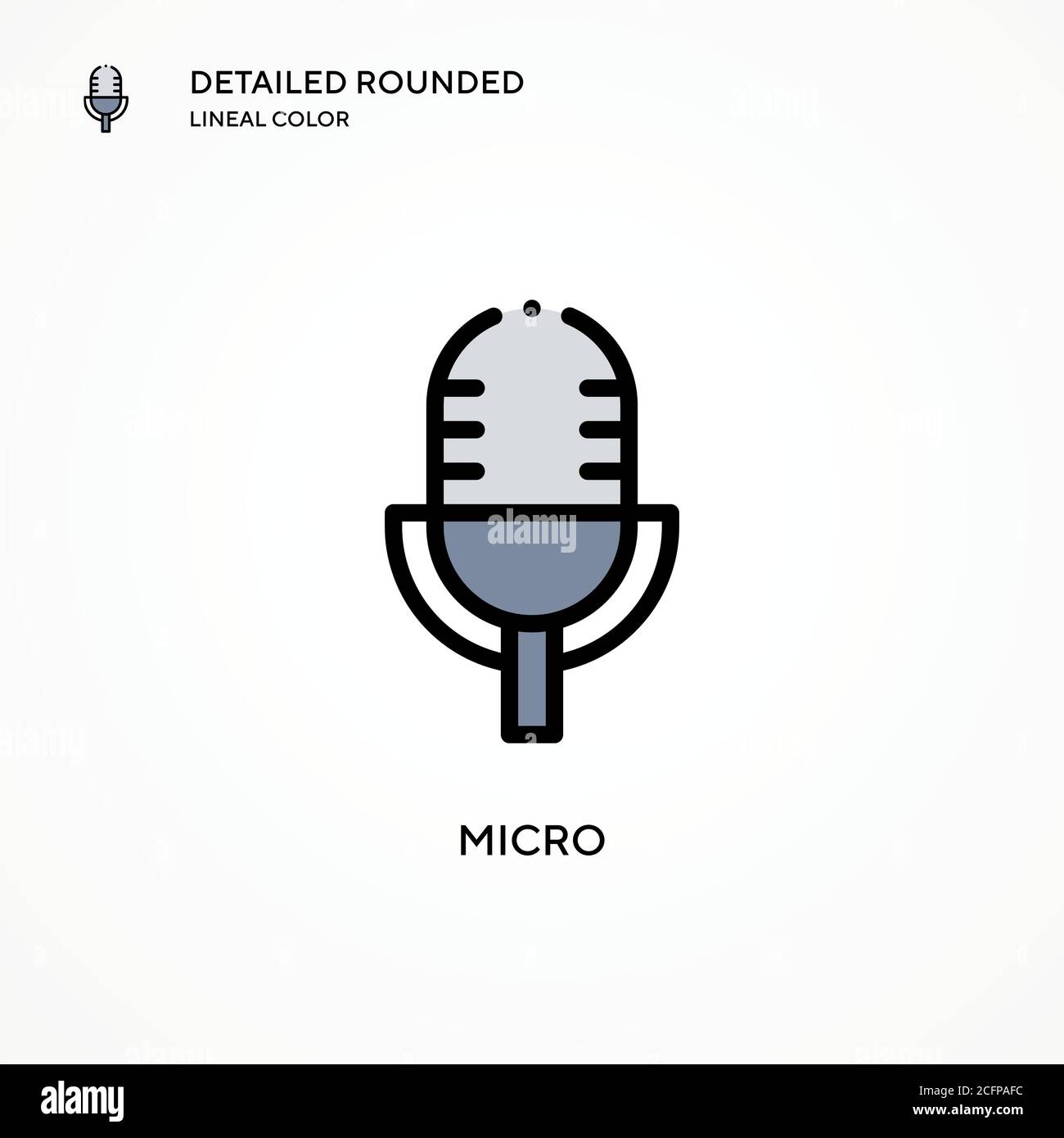 Micro vector icon. Modern vector illustration concepts. Easy to edit ...
