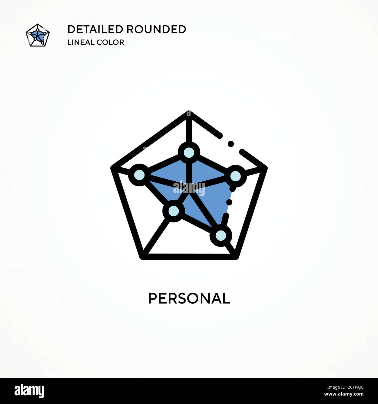 Personal vector icon. Modern vector illustration concepts. Easy to edit ...