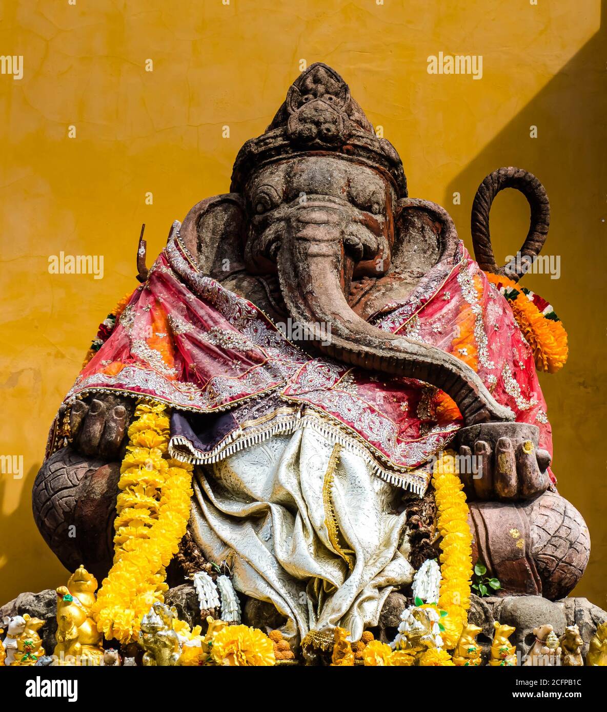 Hindu Elephant God Statue