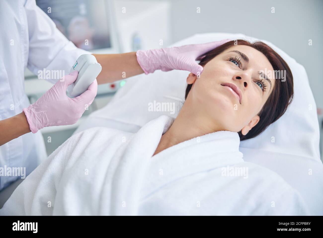 Skin check up hi-res stock photography and images - Alamy