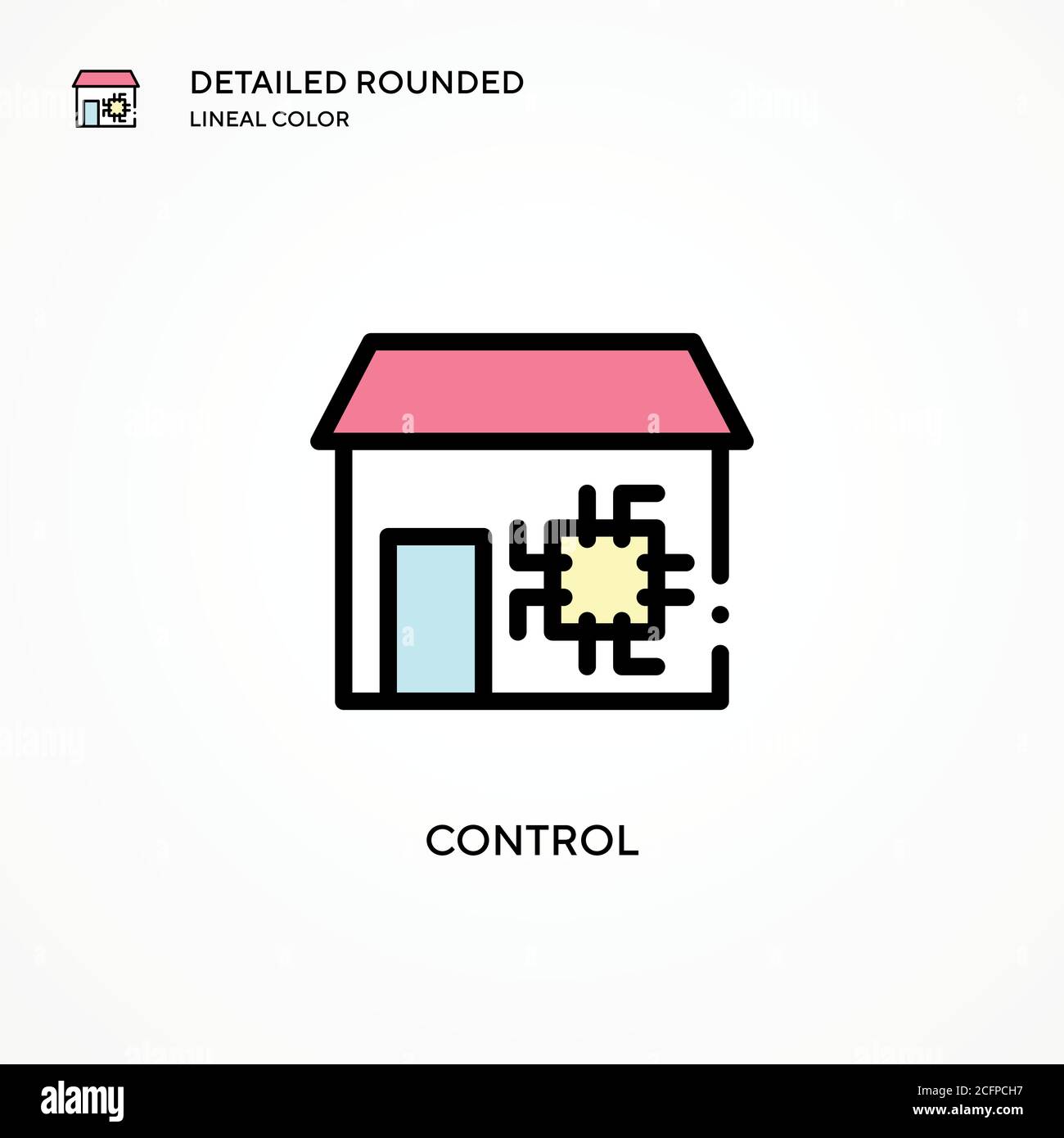 Control vector icon. Modern vector illustration concepts. Easy to edit ...