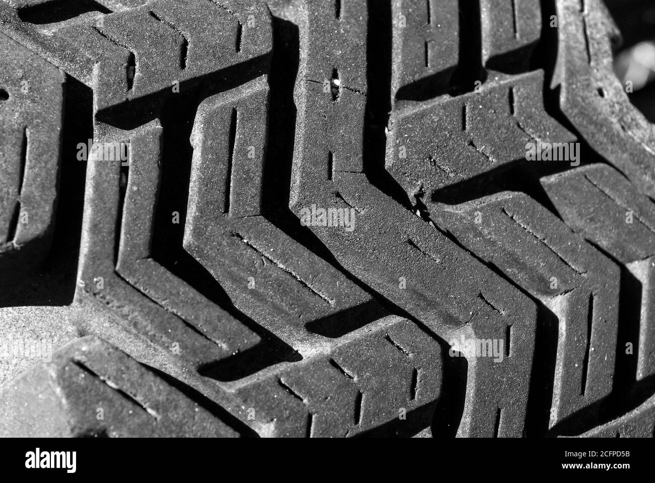 Closeup shot of black wheel tire texture Stock Photo - Alamy