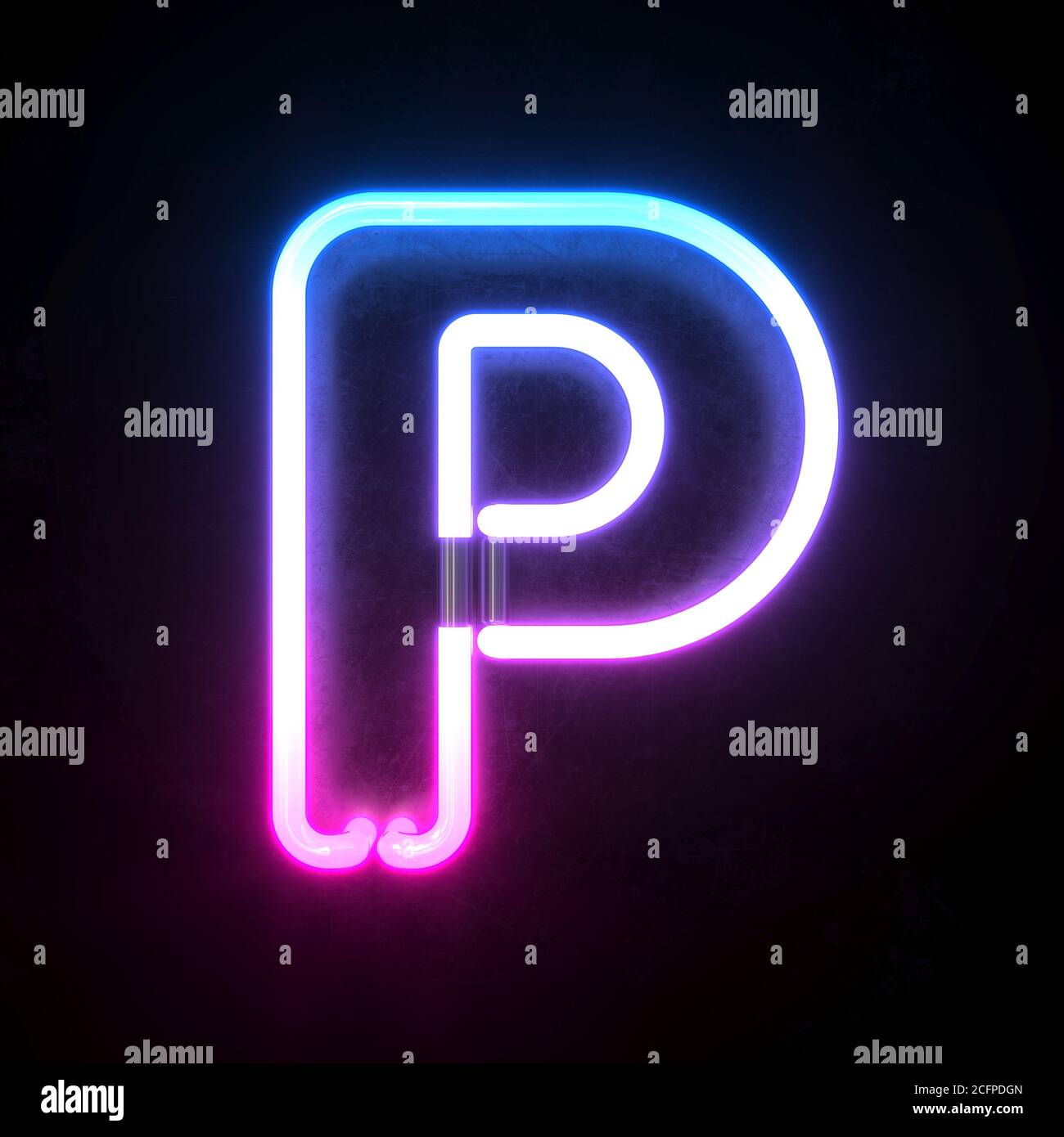 Illuminated letter p hi-res stock photography and images - Alamy