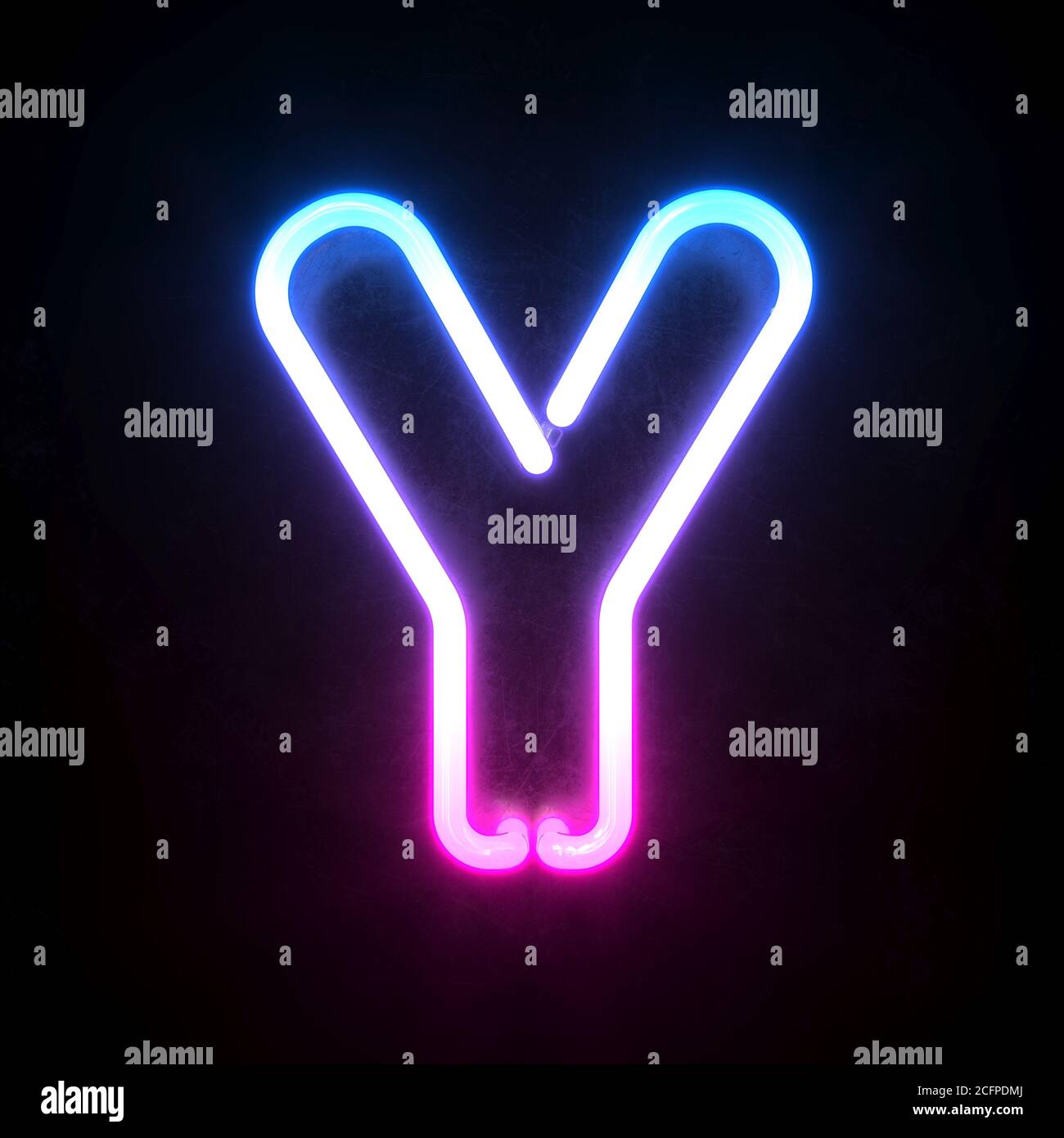 Neon letter y hi-res stock photography and images - Alamy