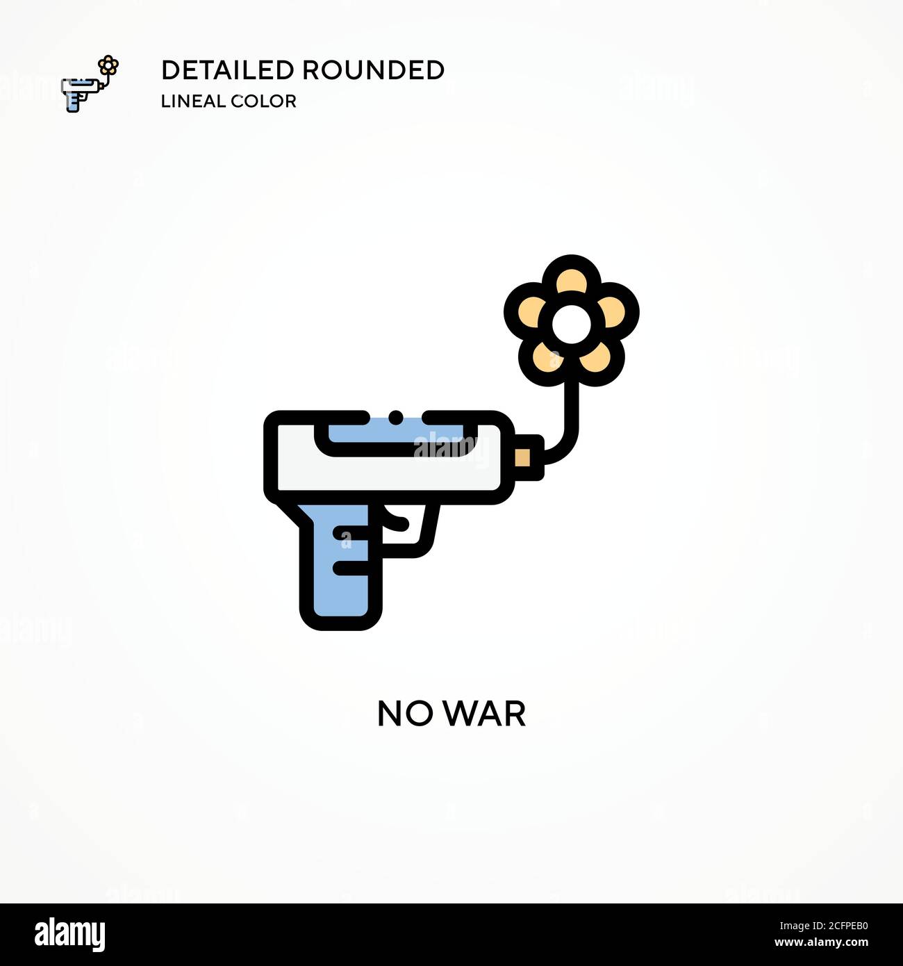 No war vector icon. Modern vector illustration concepts. Easy to edit ...