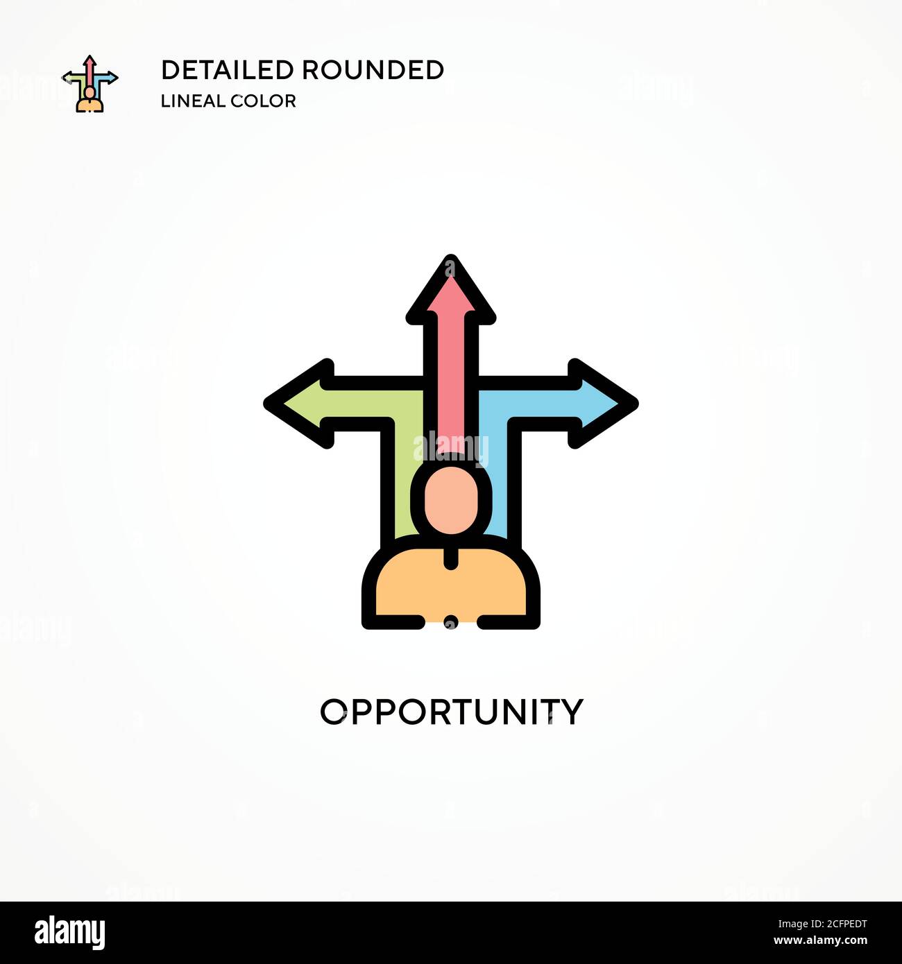 Opportunity vector icon. Modern vector illustration concepts. Easy to ...