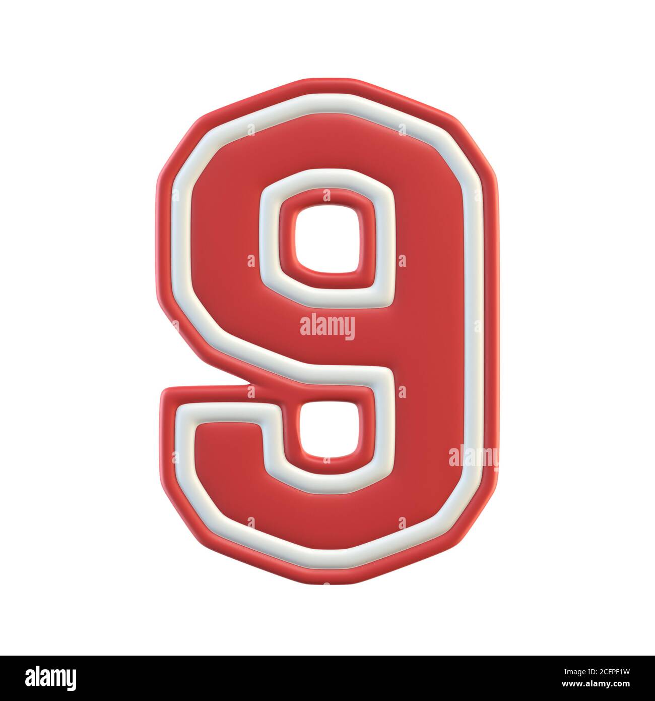 Football number 9 hi-res stock photography and images - Alamy
