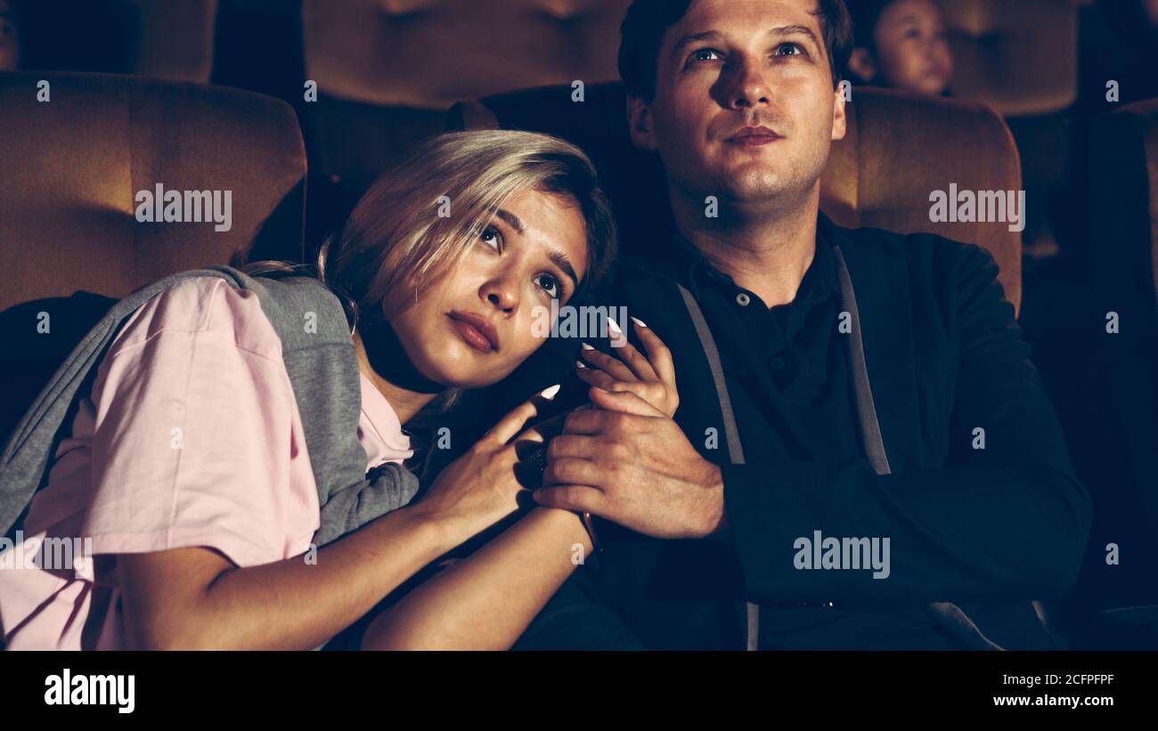 Audience crying hi-res stock photography and images - Alamy
