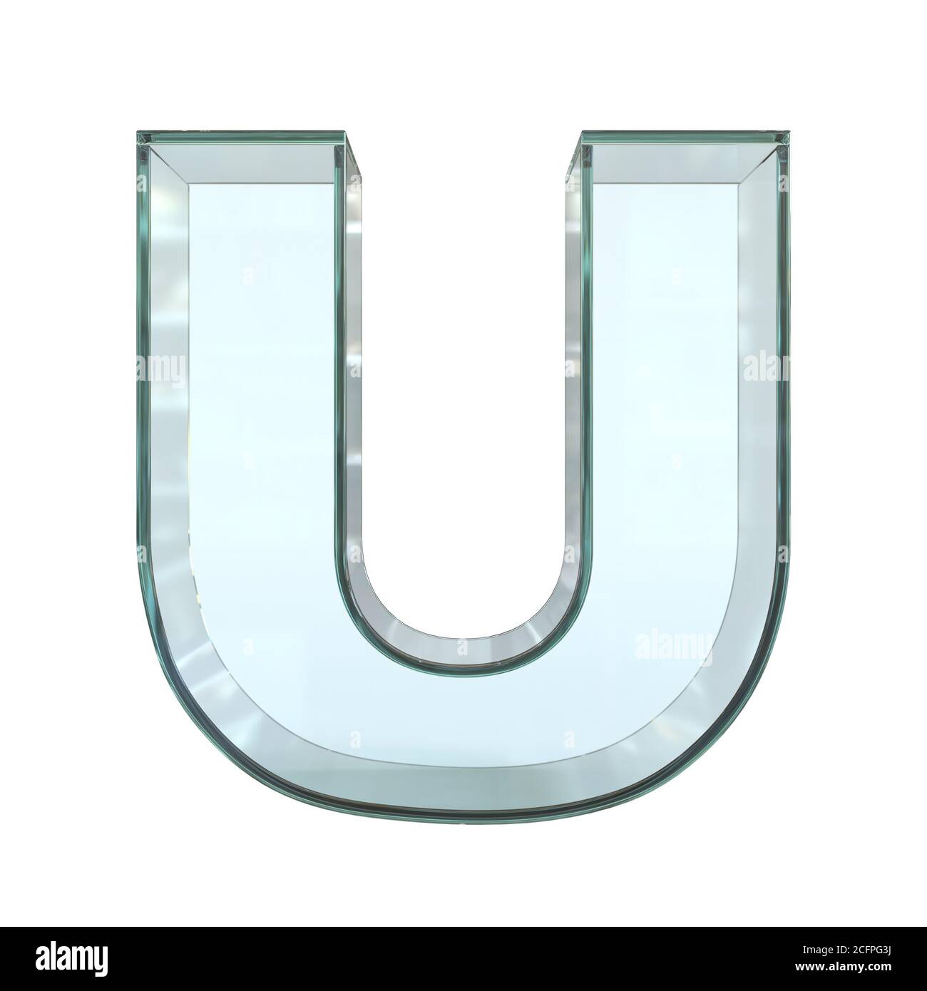 Transparent Letter U