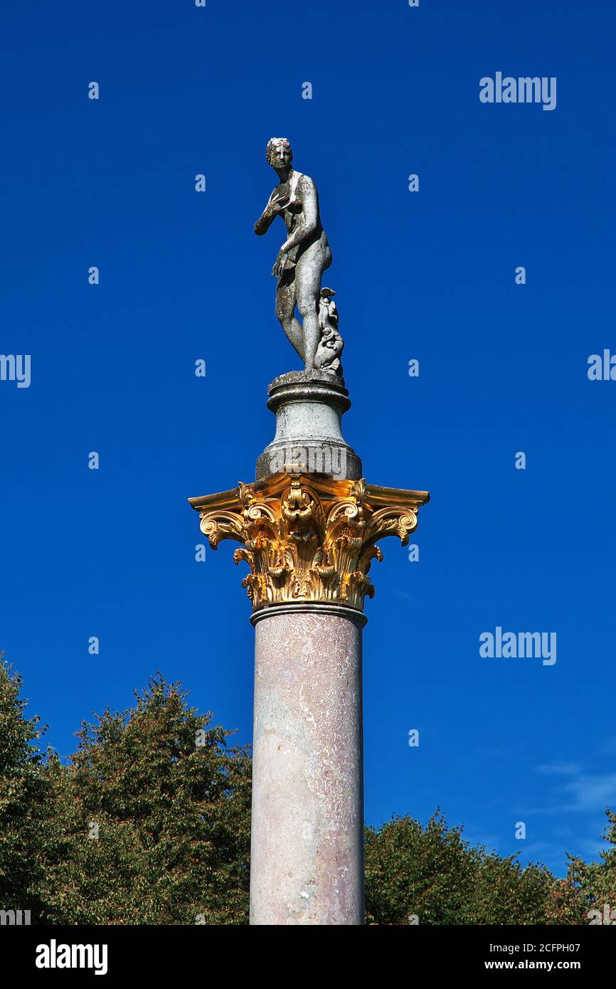 The statue in Potsdam park, Germany Stock Photo - Alamy