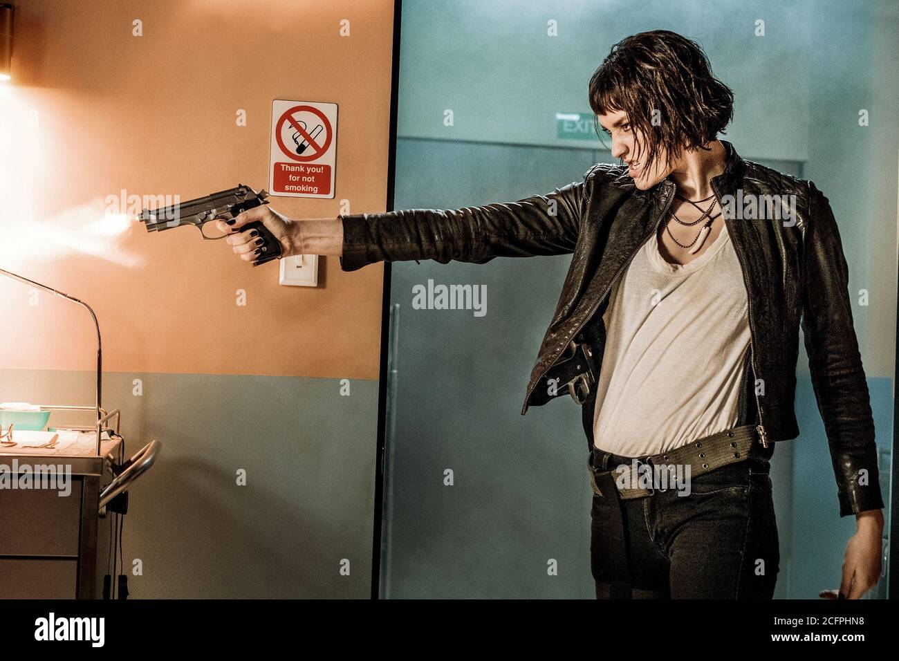 TESS HAUBRICH in NEKROTRONIC (2018), directed by KIAH ROACHE-TURNER ...