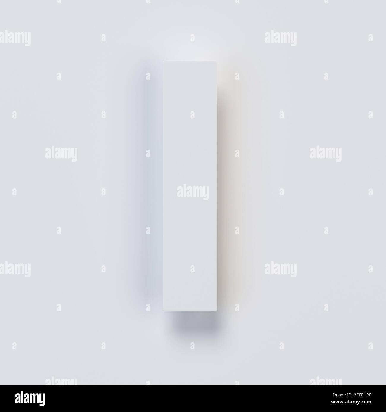 Origami paper font, folded ribbon font 3d rendering, letter I Stock Photo - Alamy