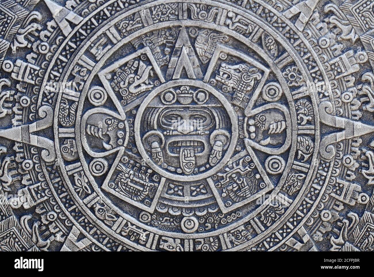 aztec history texture as nice stone background Stock Photo - Alamy
