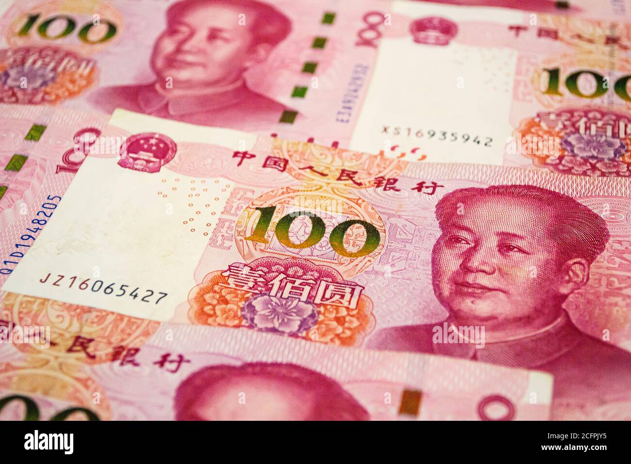 100 yuan note mao zedong hi-res stock photography and images - Alamy