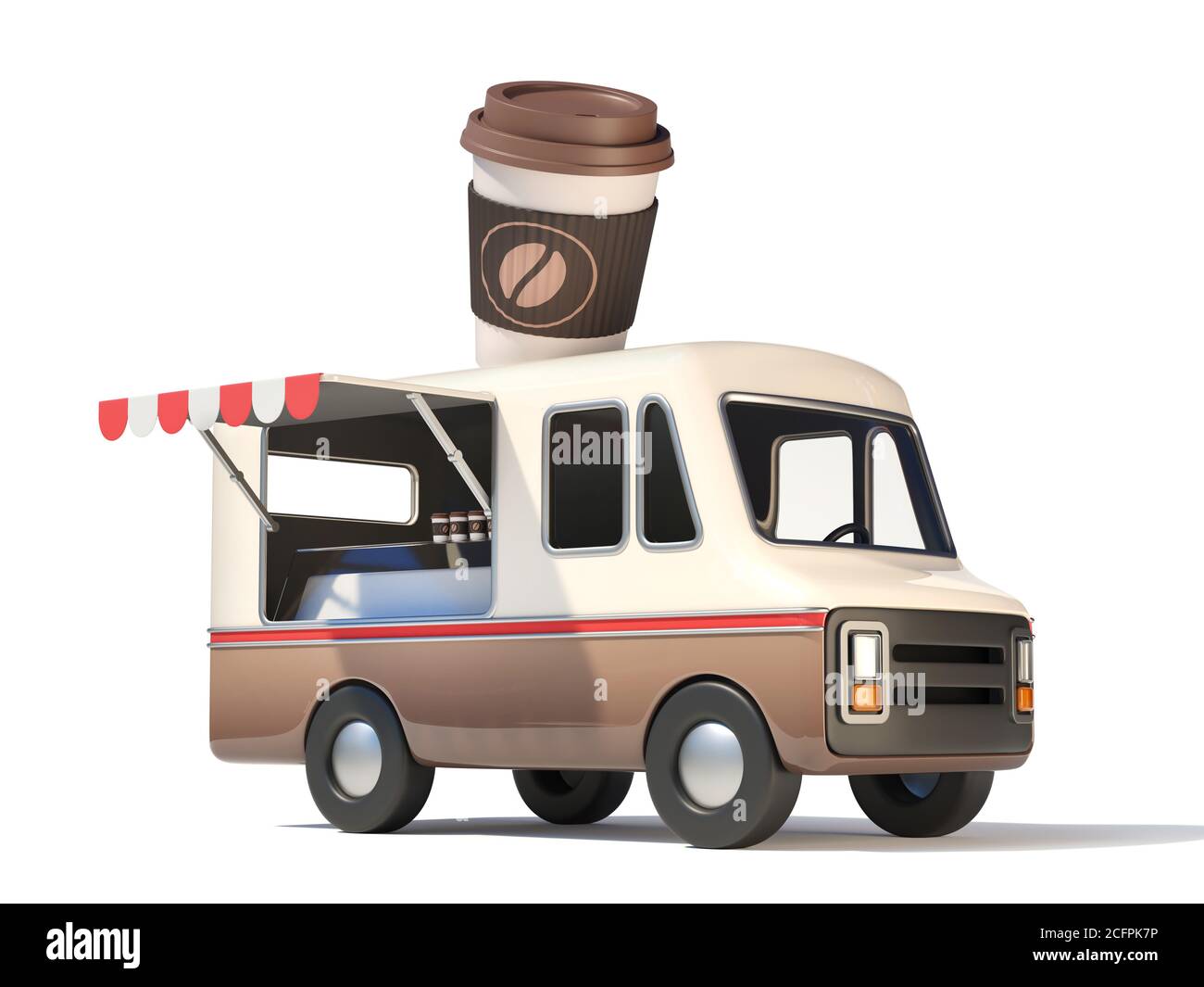 Cafe Delivery Truck