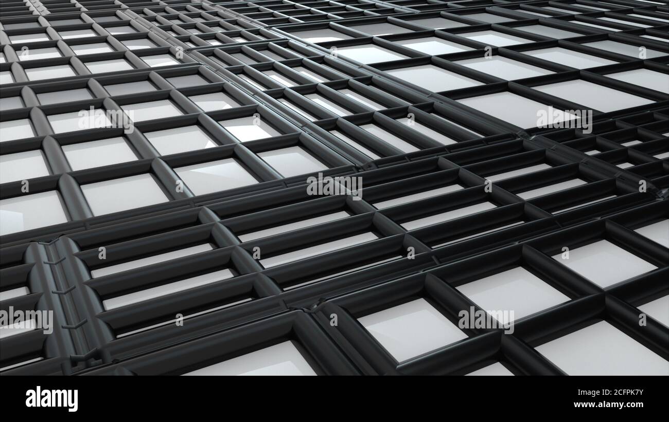 Abstract rectangular shapes and lines. Scalable adaptive blocks ...
