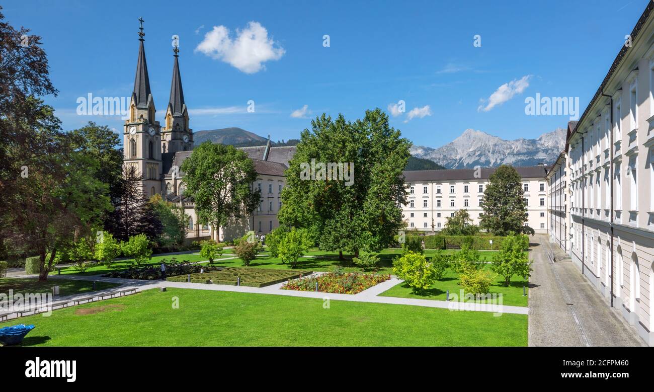 Visiting Admont abbey, Austria Stock Photo - Alamy
