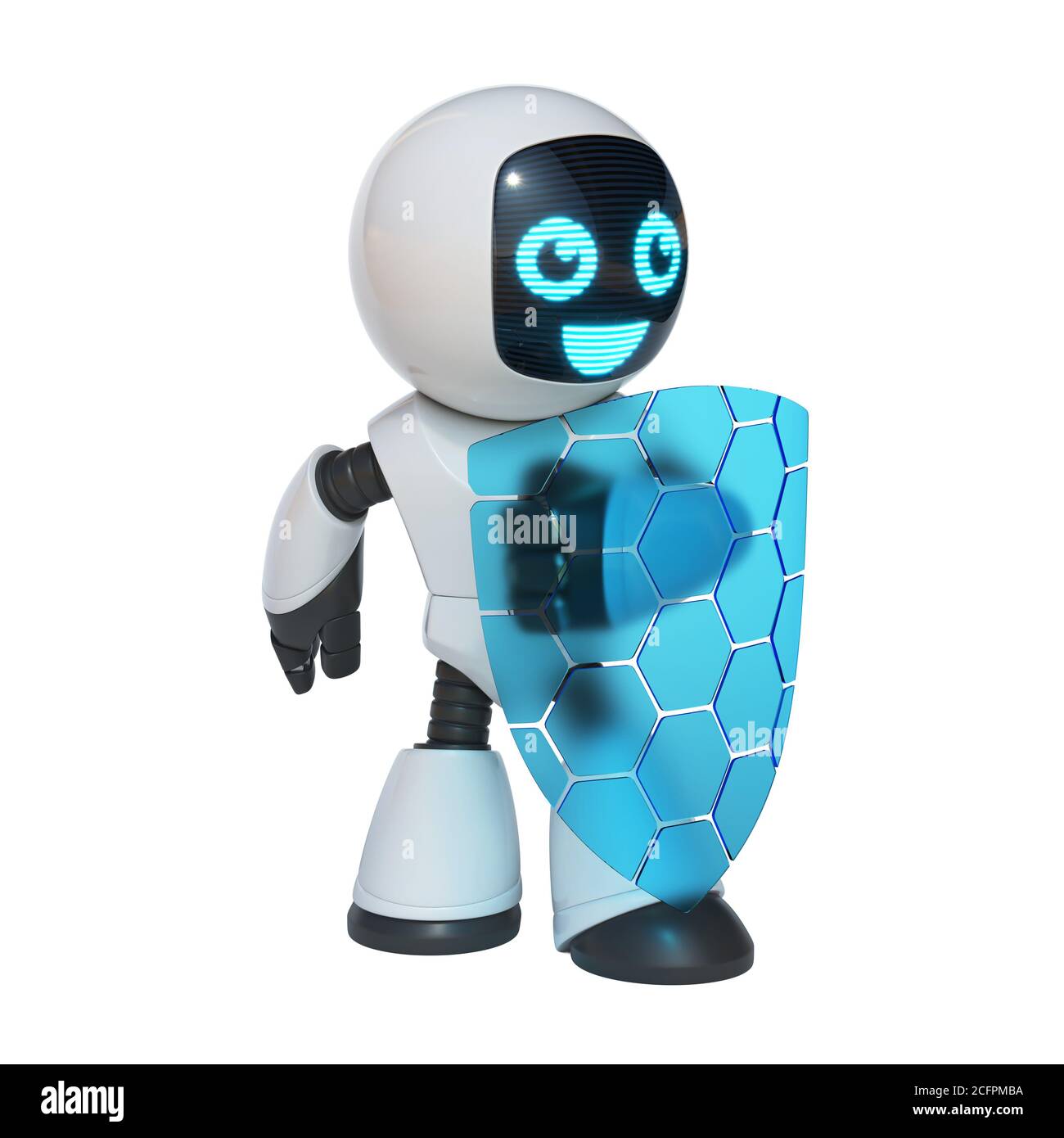 Cartoon security guard hi-res stock photography and images - Alamy