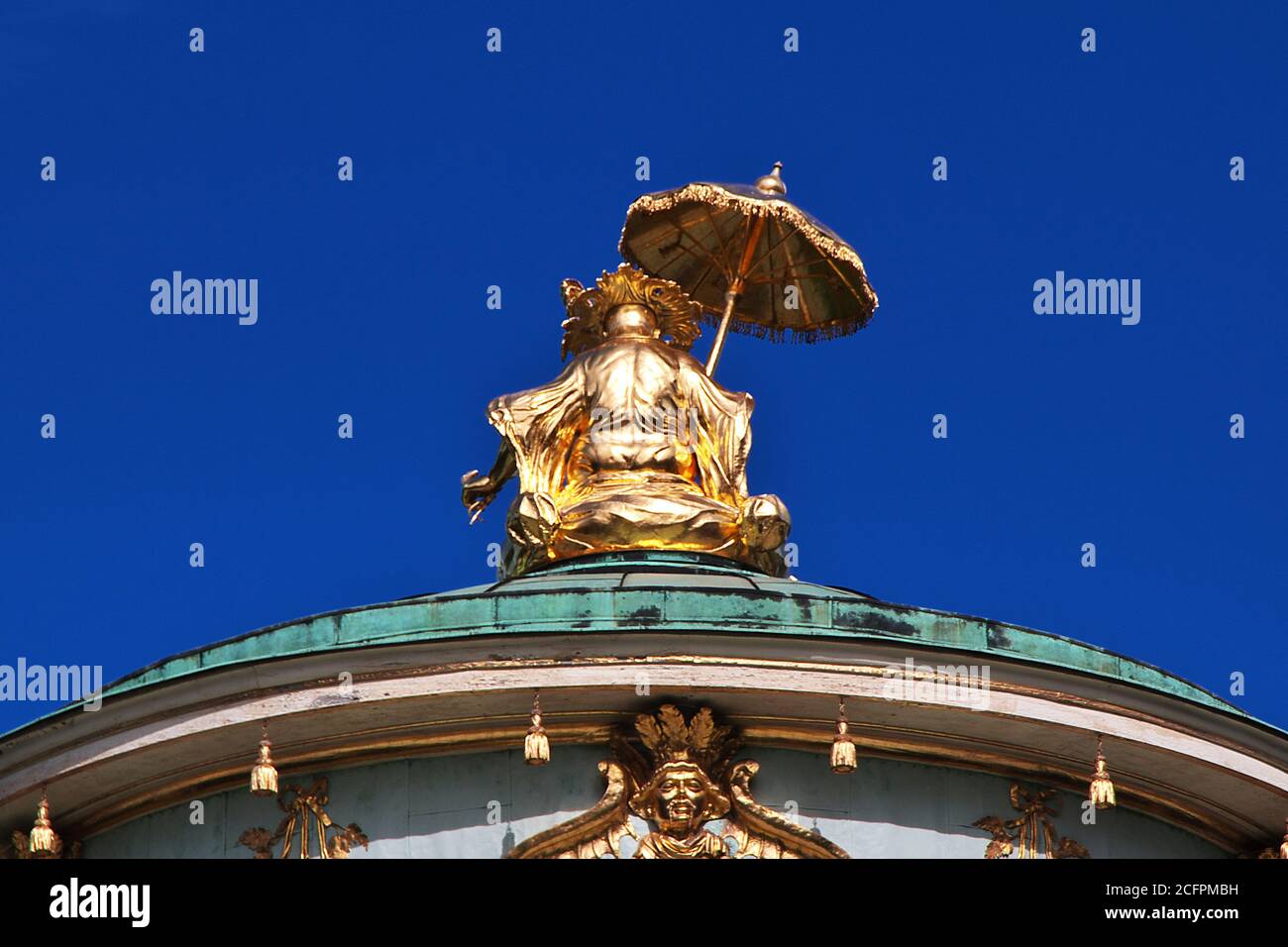 Chinese tea house in Potsdam park, Germany Stock Photo - Alamy