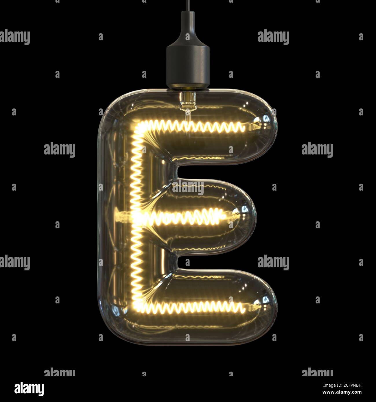 Illuminated letter e hi-res stock photography and images - Alamy