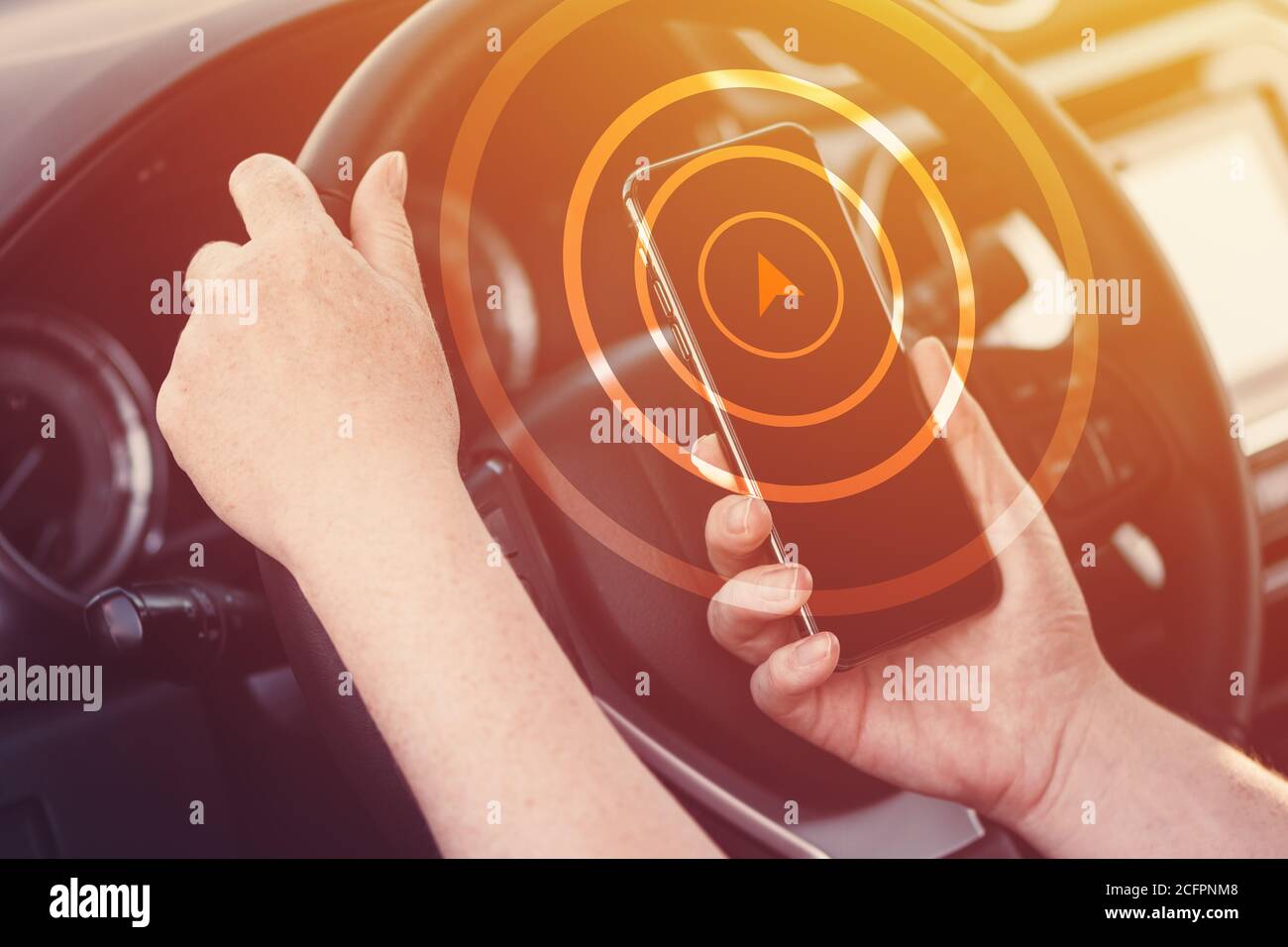 Driving direction app hi-res stock photography and images - Alamy
